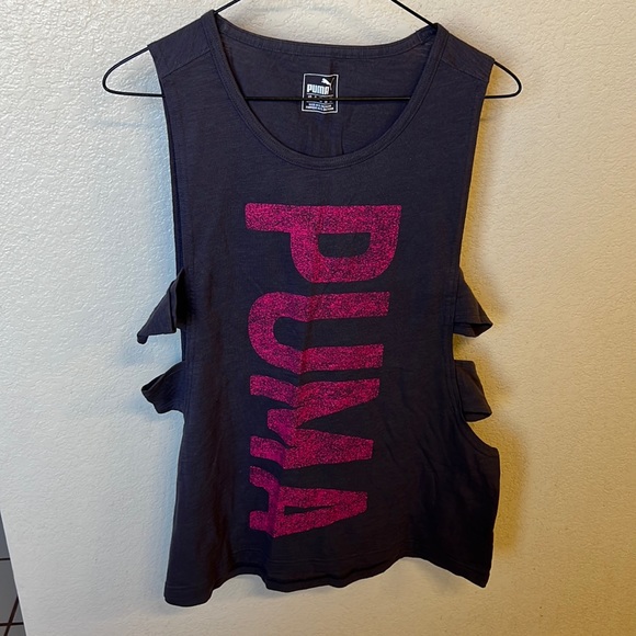 Puma | Tops | Puma Side Cut Out Tank Nwot | Poshmark